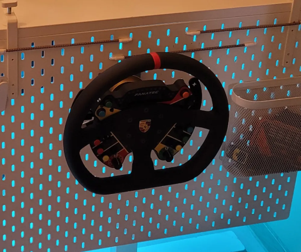 Fanatec QR2 Skadis Mount Remixed by user_802404532 - MakerWorld