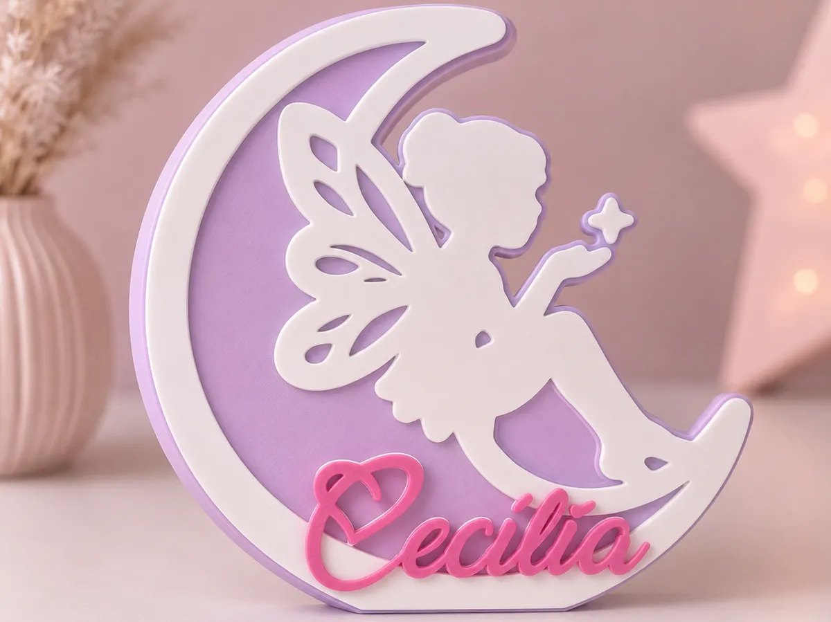 Fairy Name - Standard Profile - Free 3D Print Model - MakerWorld