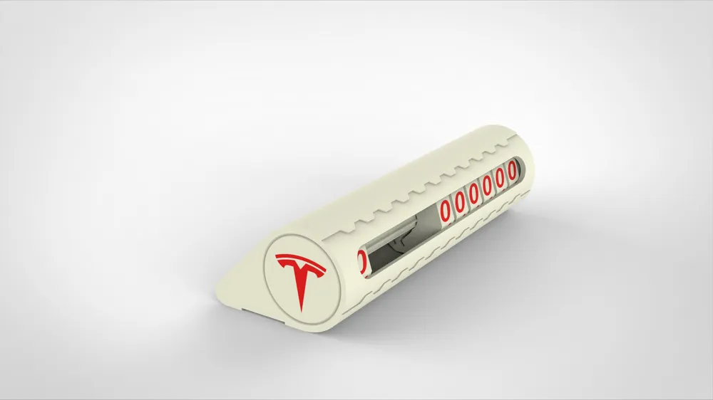 Moving Car Number Plate - Free 3D Print Model - MakerWorld