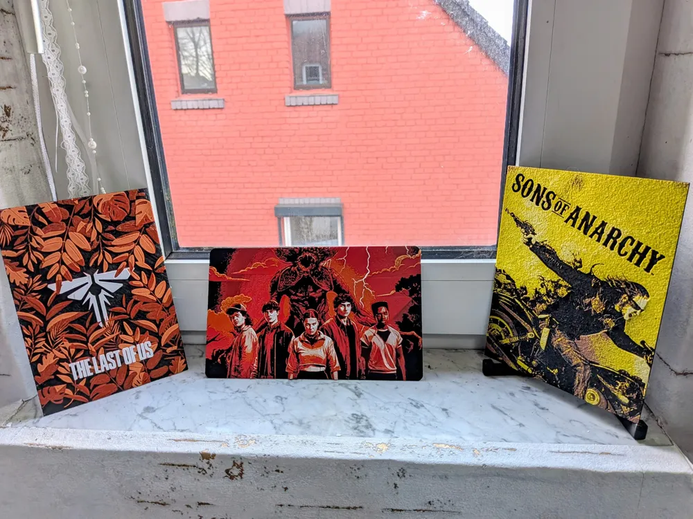 霍金斯之战：怪奇物语 HueForge - 免费 3D 打印模型 - MakerWorld