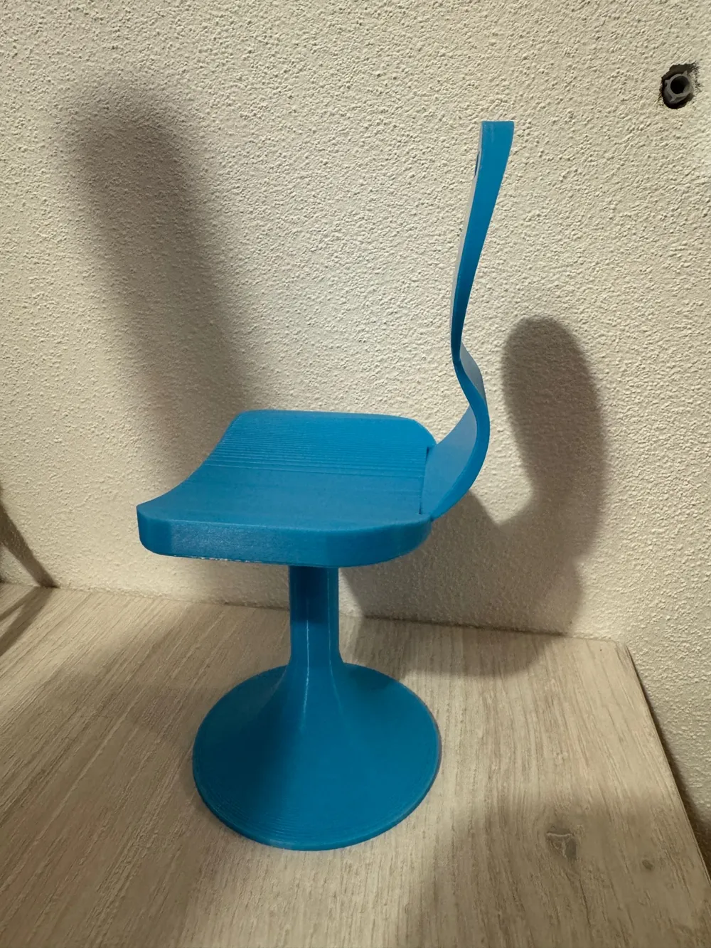 Retro Design "Tulip" Chair for Barbie (Scale 1:6) - Free 3D Print Model ...