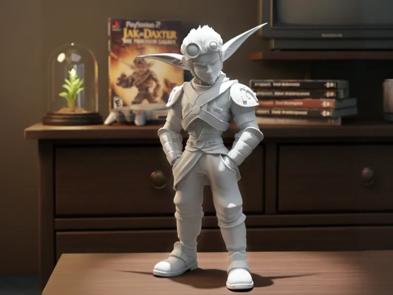 Jak the Eco-Tech Wanderer - Free 3D Print Model - MakerWorld