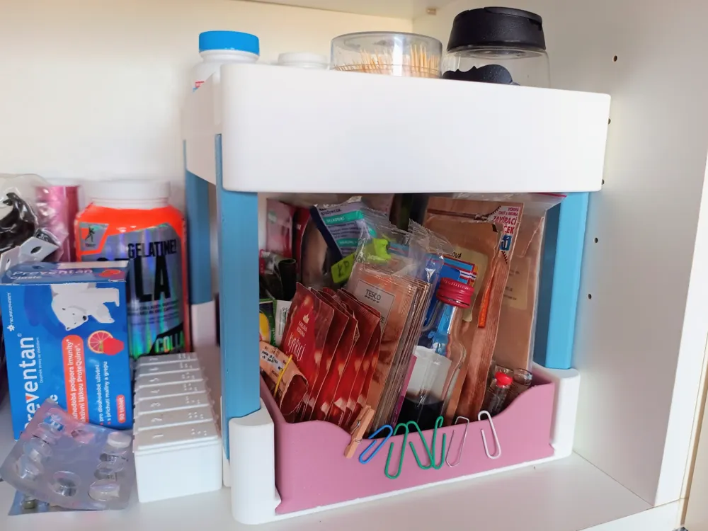 Versatile Stackable Storage Box System by Jakub LattenbergMakerWorld ...