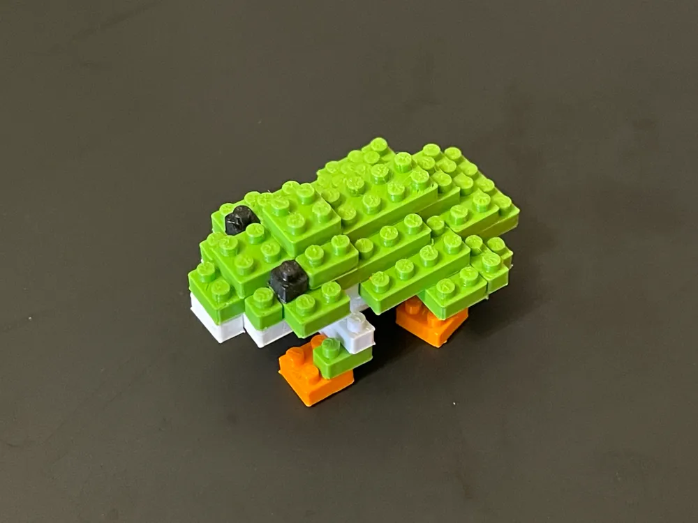 Nanoblock FROG 60 pieces building block toy by ToyMania MakerWorld ...