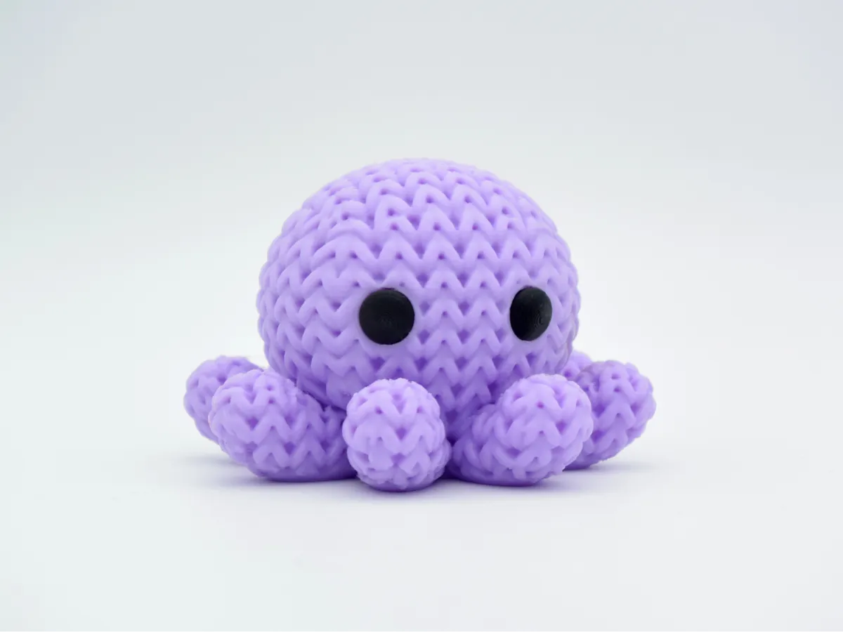 Knitted Octopus - Free 3D Print Model - MakerWorld
