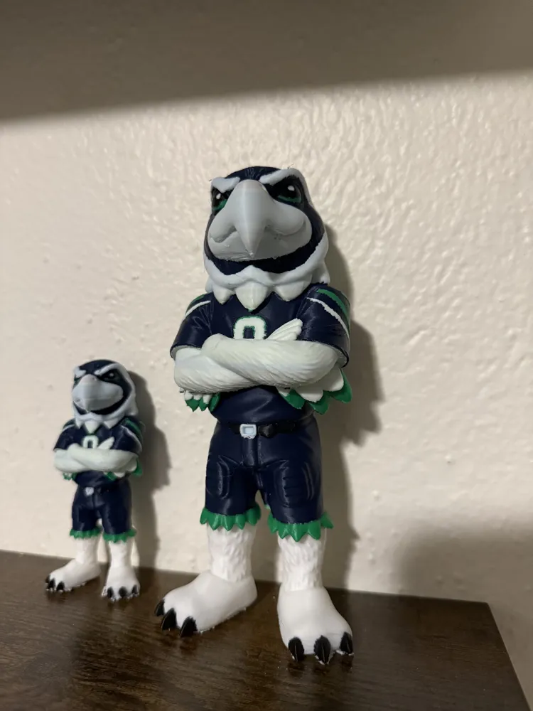 Seahawks Blitz - Free 3D Print Model - MakerWorld