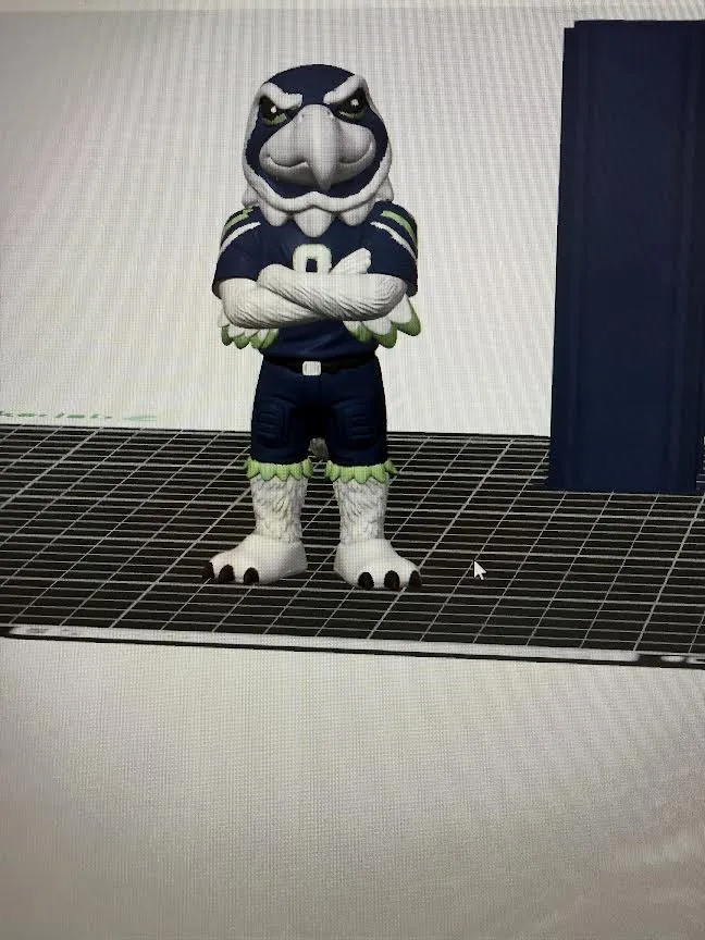 Seahawks Blitz - Free 3D Print Model - MakerWorld