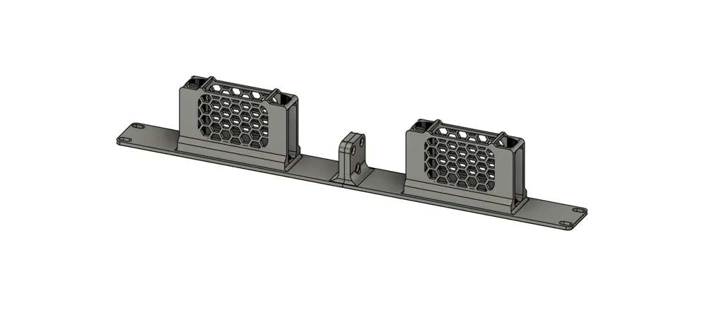 Unifi USW-Flex-Mini 19-inch modular rack mount by Mauker - MakerWorld