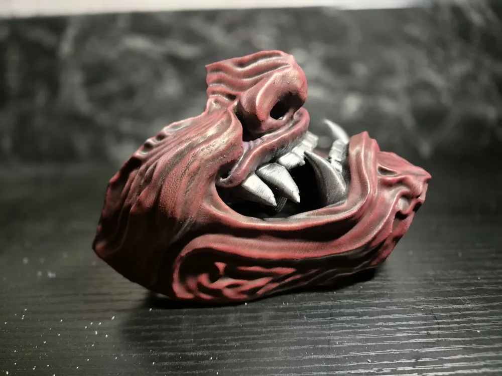 武士鬼面具 #04 来自 ONI.FORGE MakerWorld：免费下载 3D 模型