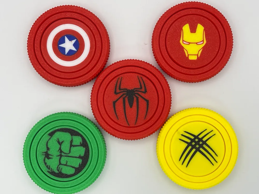 Hawkeye Marvel Fidget Spinner by MalcTheOracle - MakerWorld
