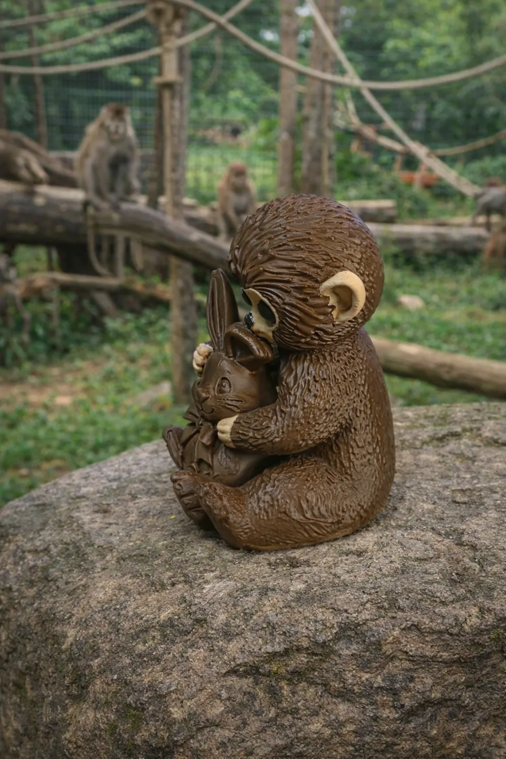 Punch the Famous Monkey Chocolate Easter Bunny - Free 3D Print Model ...