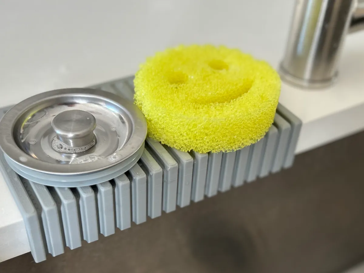 Modern Sponge Rest - Free 3D Print Model - MakerWorld