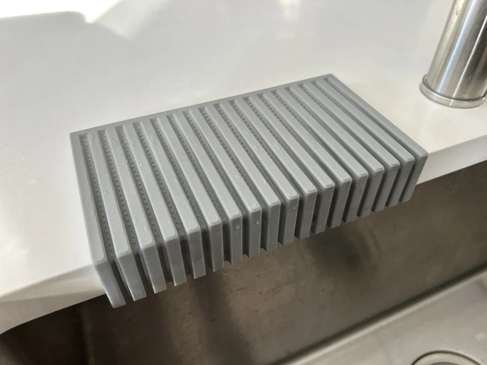 Modern Sponge Rest - Free 3D Print Model - MakerWorld