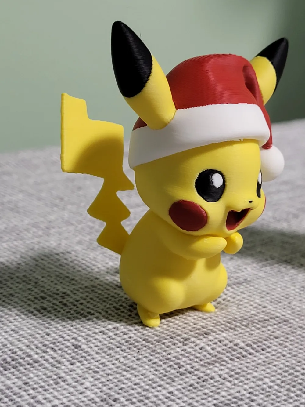 Santa Pikachu by JLabs3Dprinting MakerWorld: Download Free 3D Models