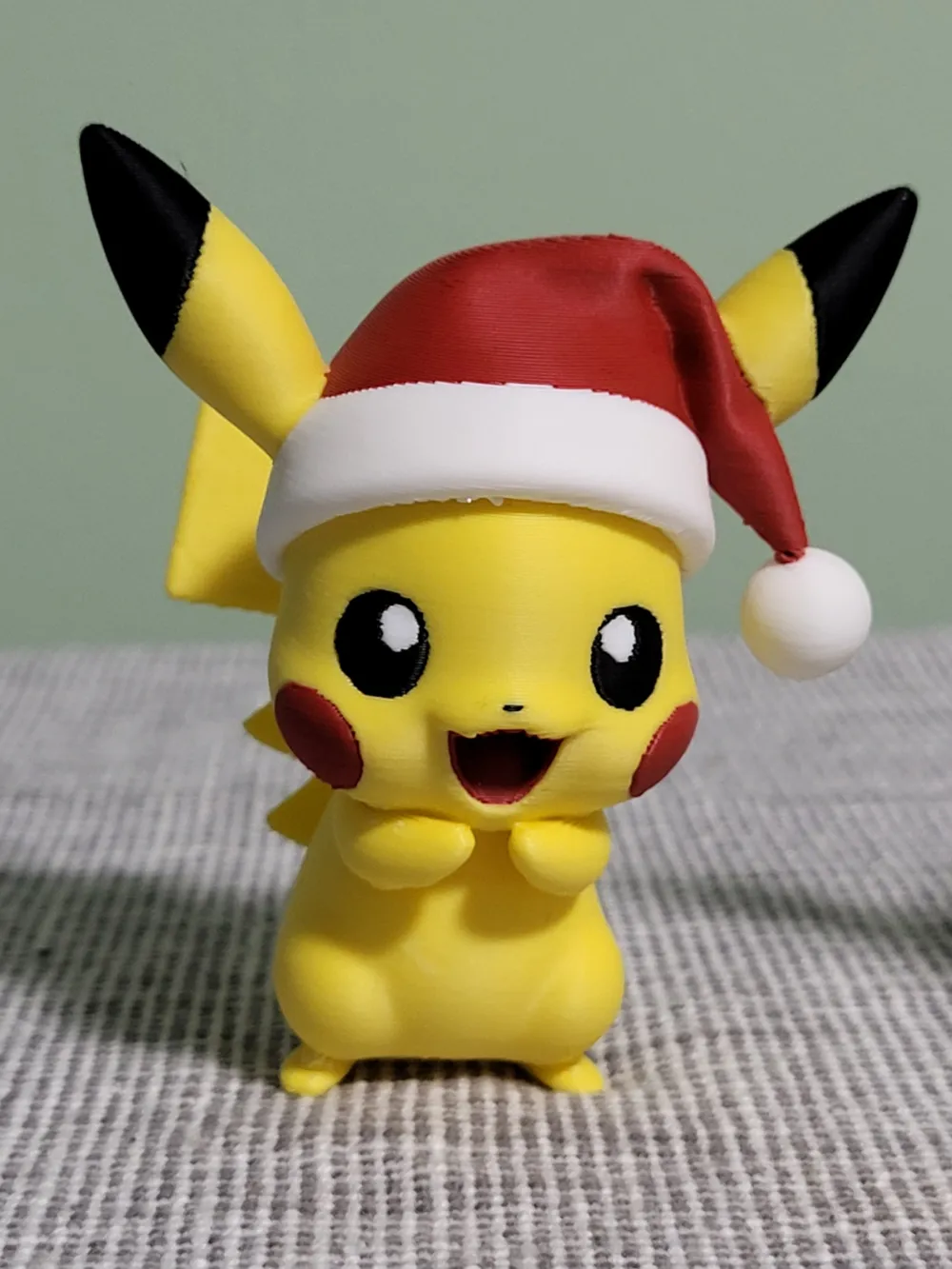 Santa Pikachu by JLabs3Dprinting MakerWorld: Download Free 3D Models