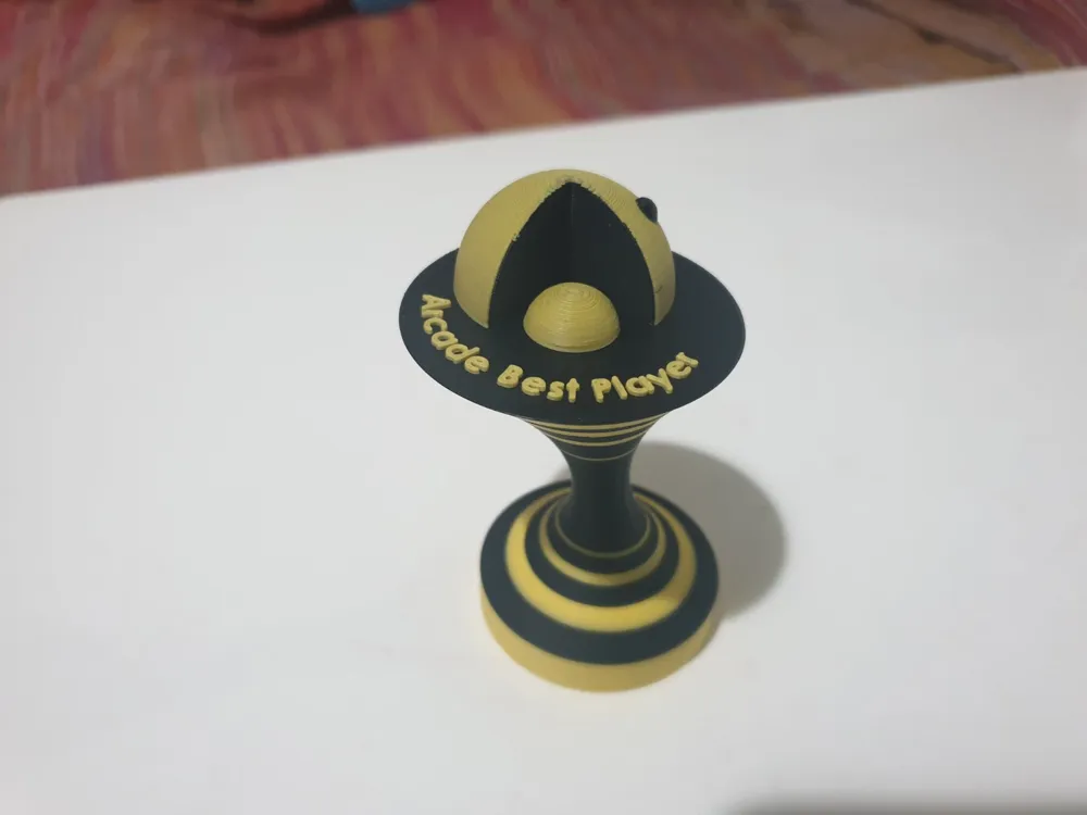 Arcade Best Player Trophy by constantinost - MakerWorld