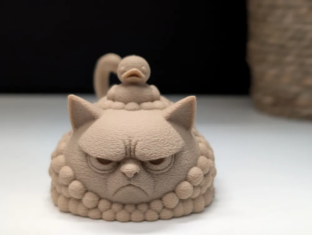 Grumpy Cat in the Bathtub by yap MakerWorld: Download Free 3D Models