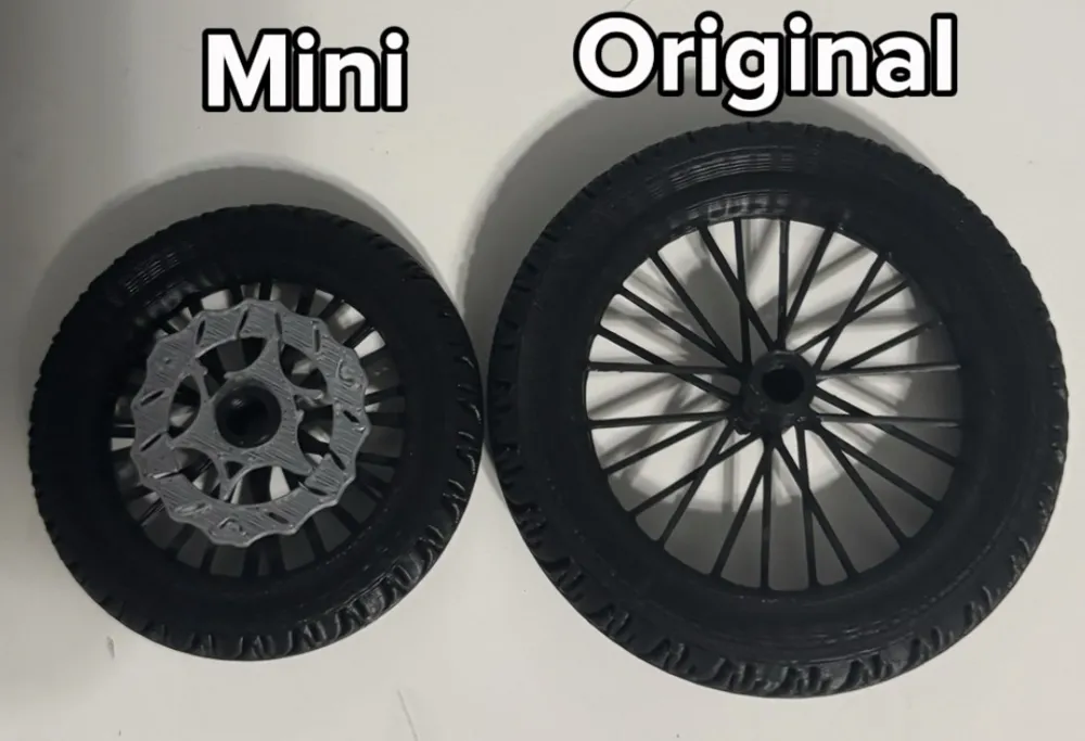 Mini street wheels for mini surron - Free 3D Print Model - MakerWorld