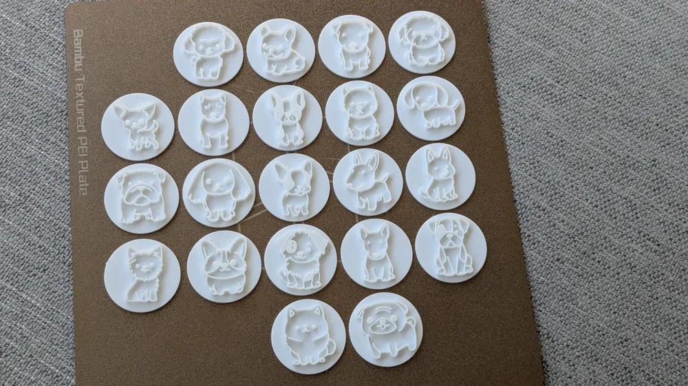 Stamp – Yorkshire Terrier - Free 3D Print Model - MakerWorld