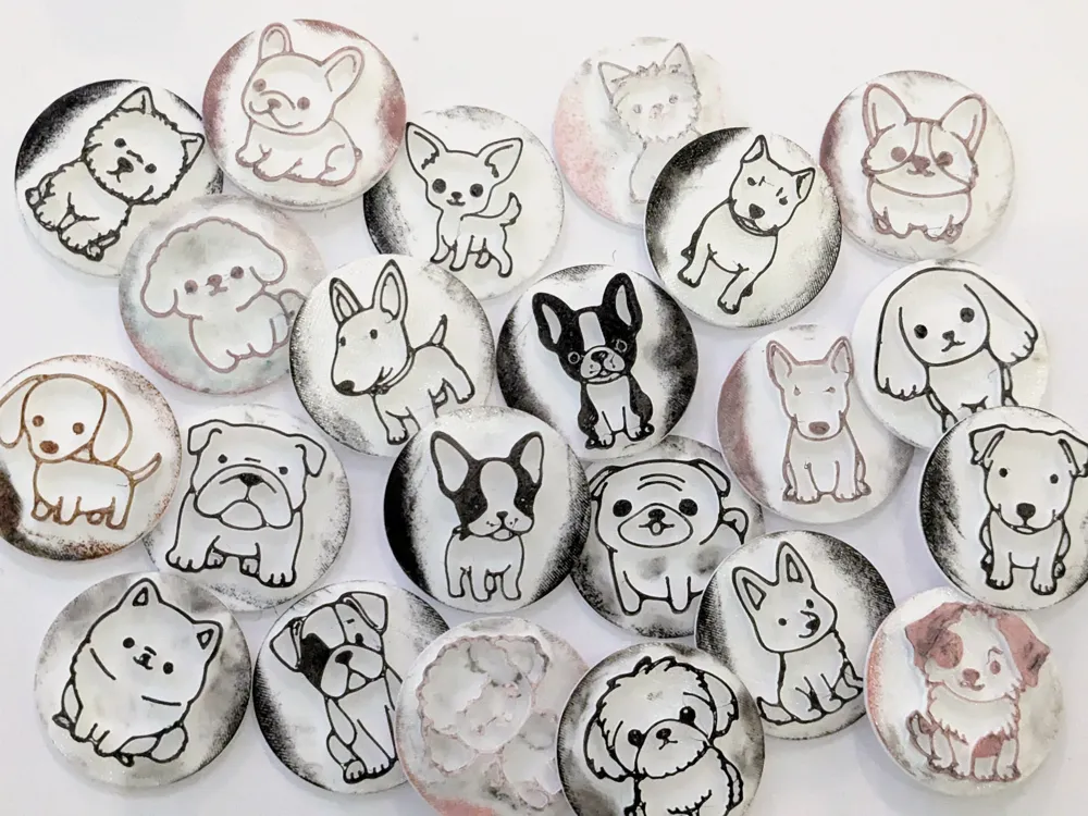 Stamp – Yorkshire Terrier - Free 3D Print Model - MakerWorld