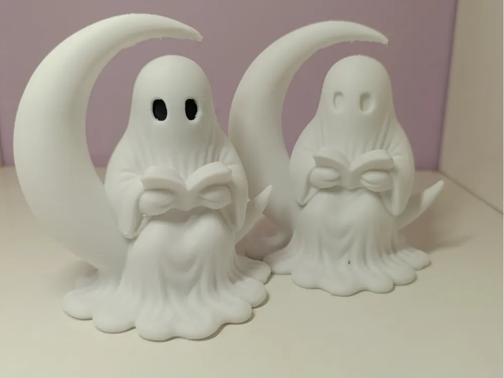 Ghost moon - Free 3D Print Model - MakerWorld