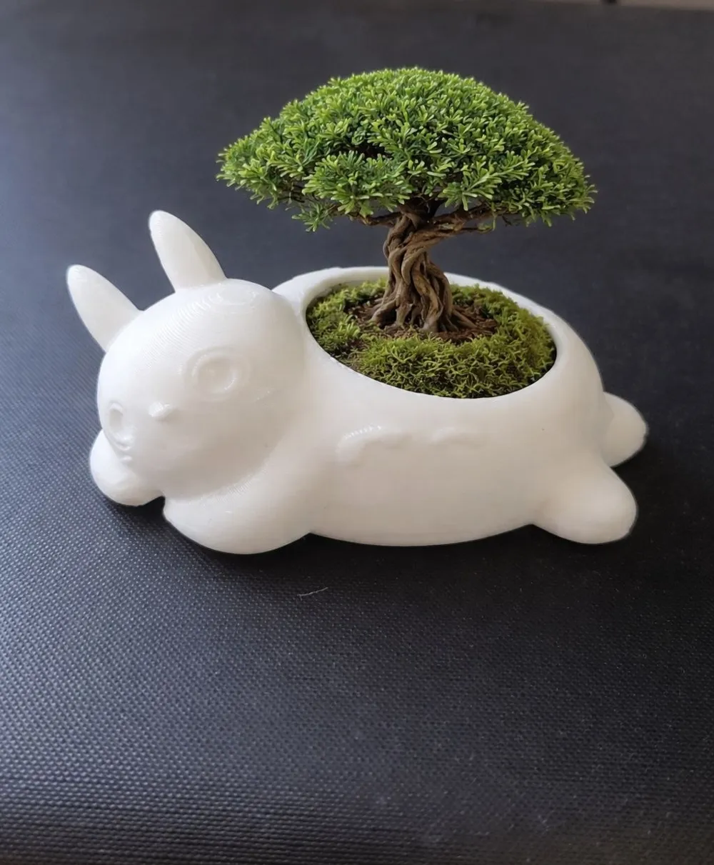 Totoro Ghibli container vase - Free 3D Print Model - MakerWorld