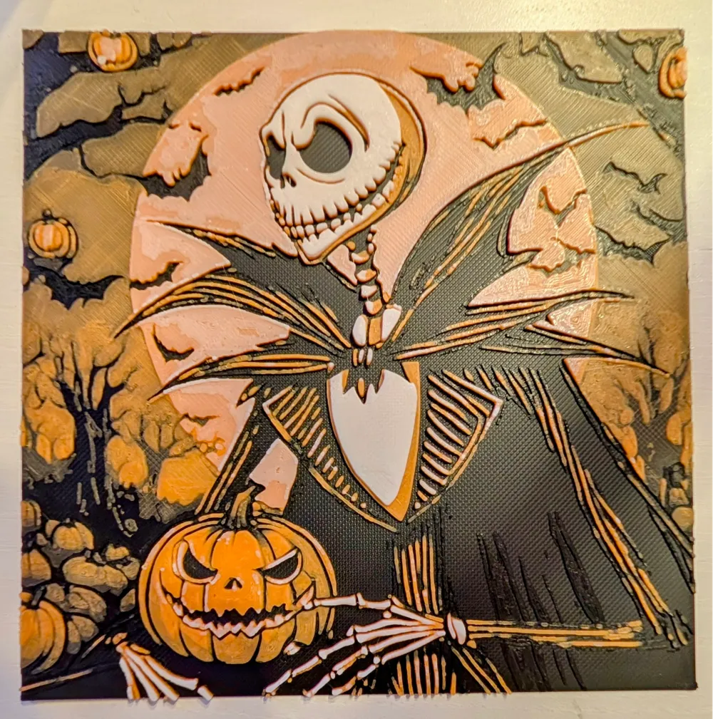 Halloween Hueforge by Mani783 MakerWorld: Download Free 3D Models