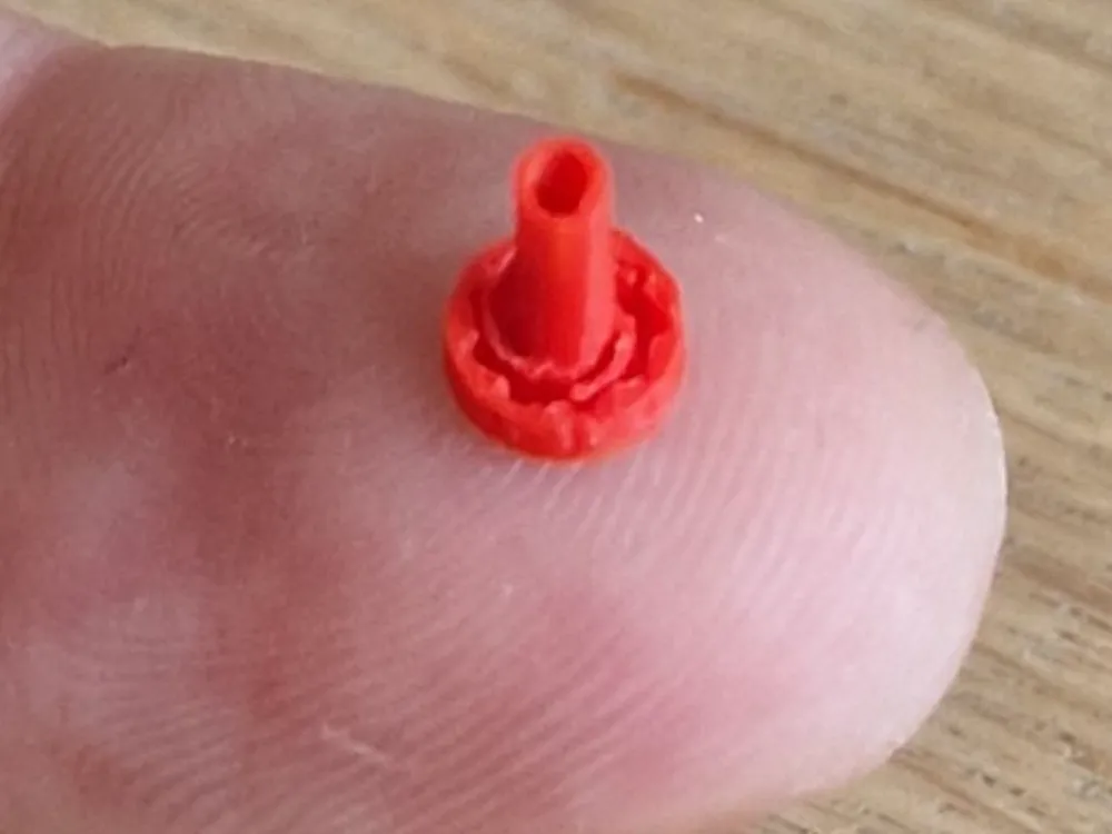 Tiniest fully working printable ratchet - 5mm diam by santelelle ...