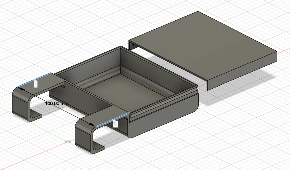 A1 top mount Tool / Accessories Box addon by Nasgul86 - MakerWorld