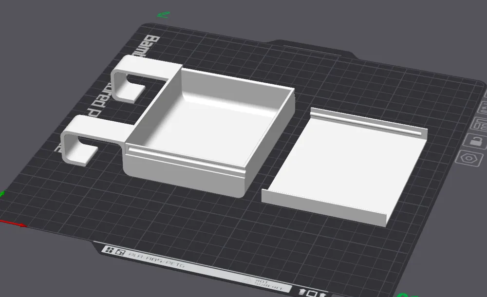 A1 top mount Tool / Accessories Box addon - Free 3D Print Model ...