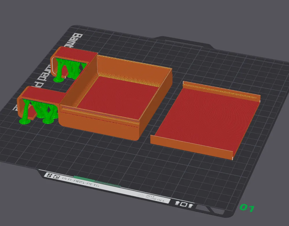 A1 top mount Tool / Accessories Box addon by Nasgul86 - MakerWorld