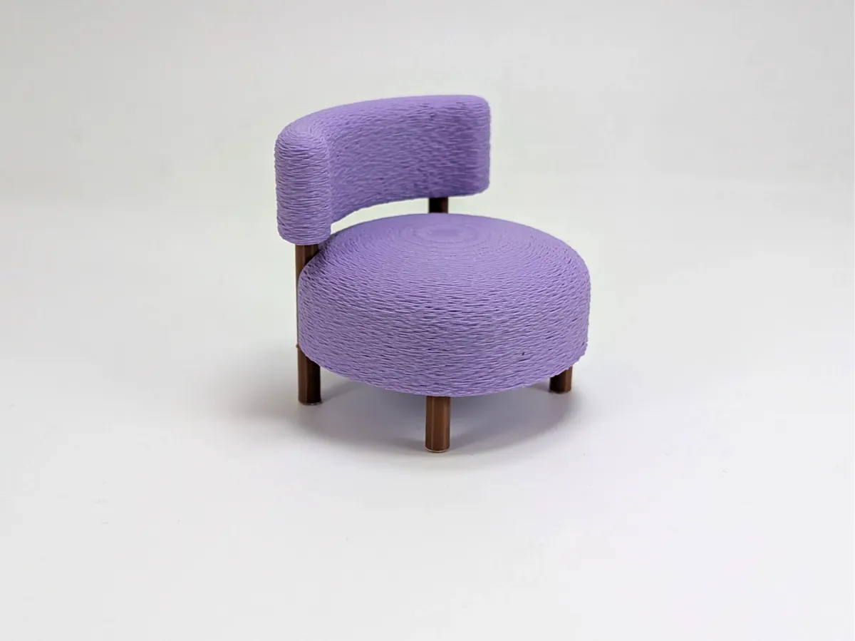 Miniature Chair by Contributing Factor MakerWorld: Download Free 3D Models