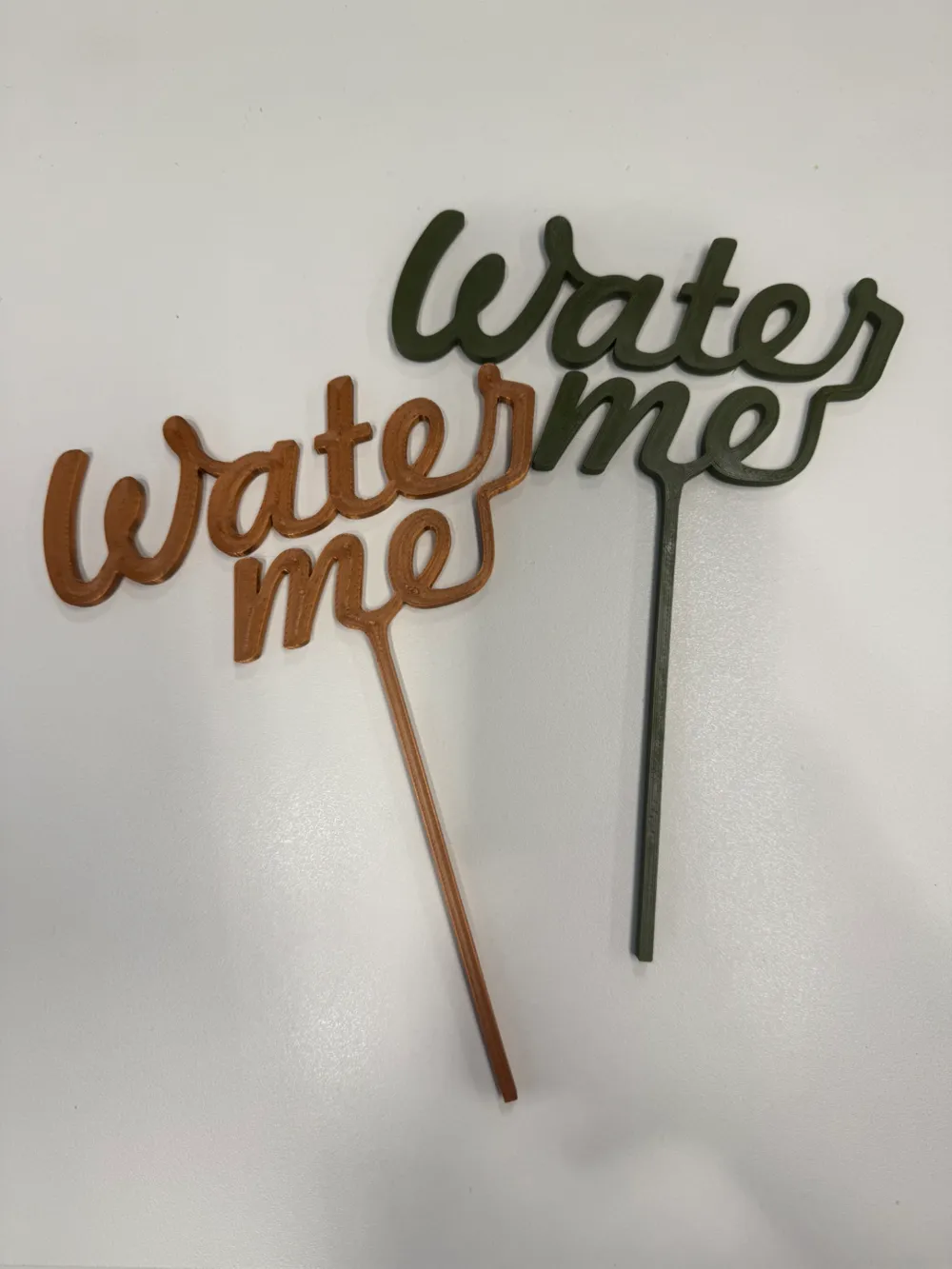 Water me plant sign by EchoWerk MakerWorld: Download Free 3D Models