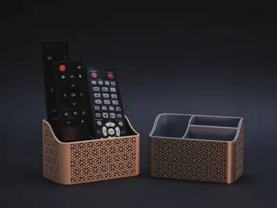 Modular Remote Caddy by KL Worx MakerWorld: Download Free 3D Models