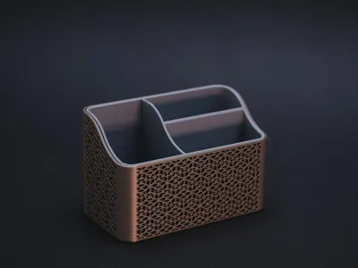 Modular Remote Caddy by KL Worx MakerWorld: Download Free 3D Models