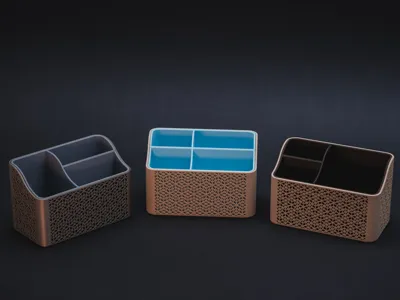 Modular Remote Caddy by KL Worx MakerWorld: Download Free 3D Models