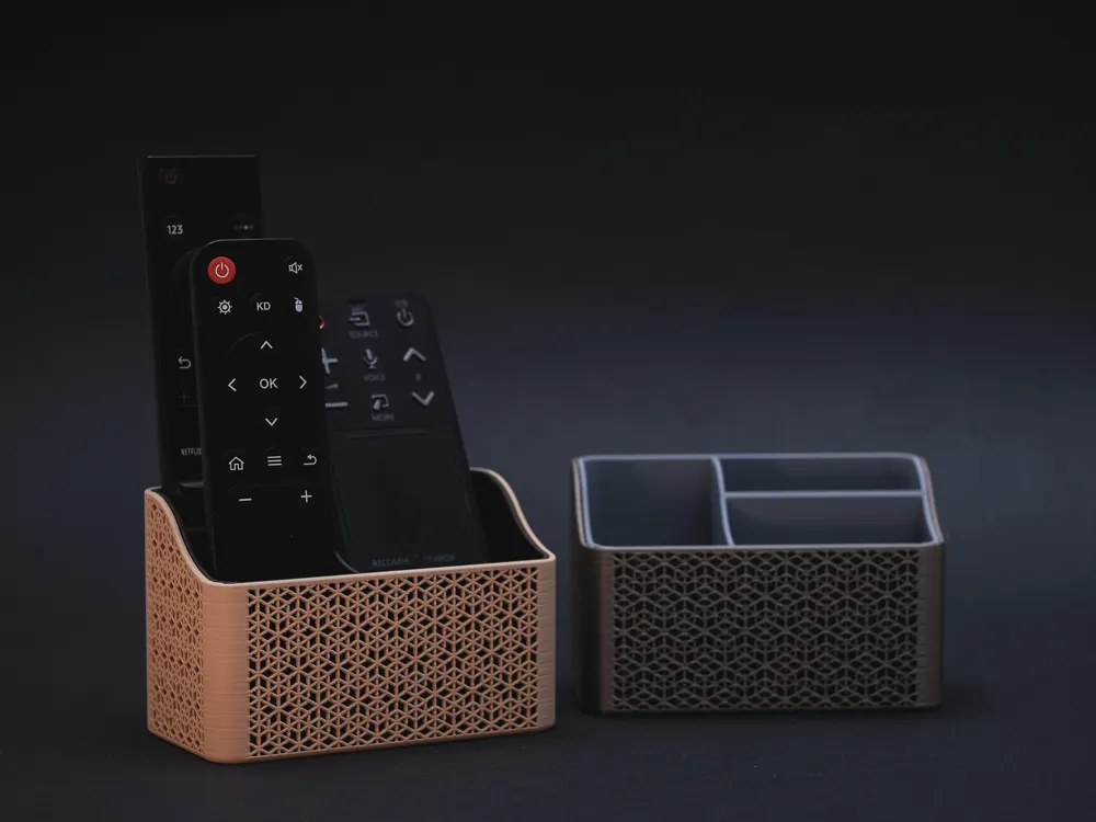 Modular Remote Caddy by KL Worx MakerWorld: Download Free 3D Models