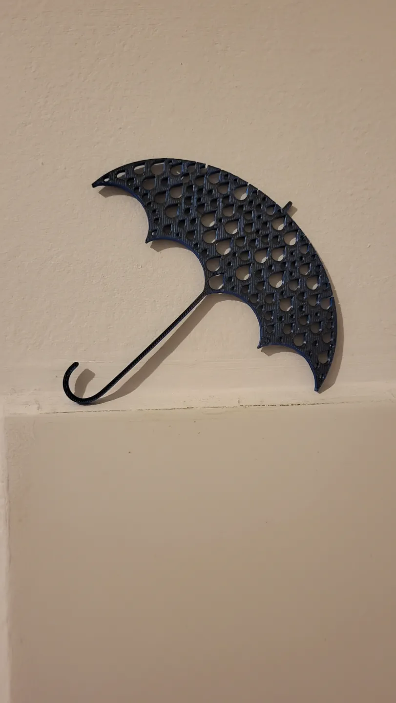 Umbrella 2d wallper wall mount decor by AdminAdam - MakerWorld