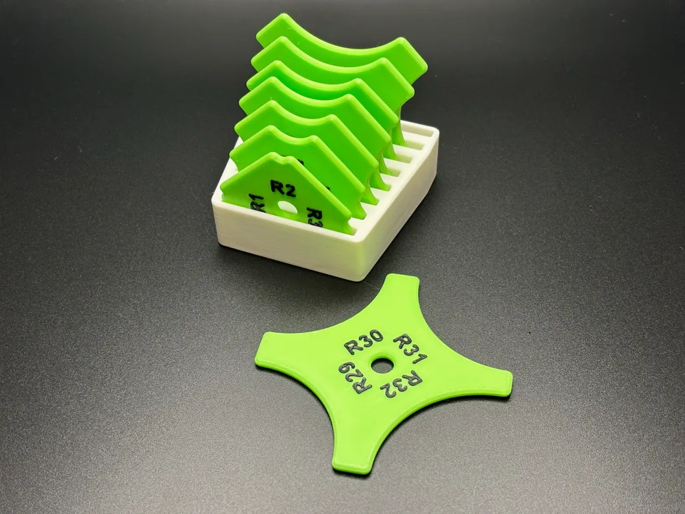 4X Radius Gauges by J B Custom Designs - MakerWorld