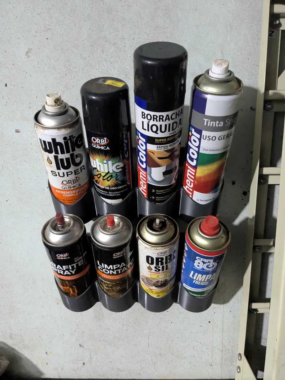 Spray can holder 60mm - Free 3D Print Model - MakerWorld