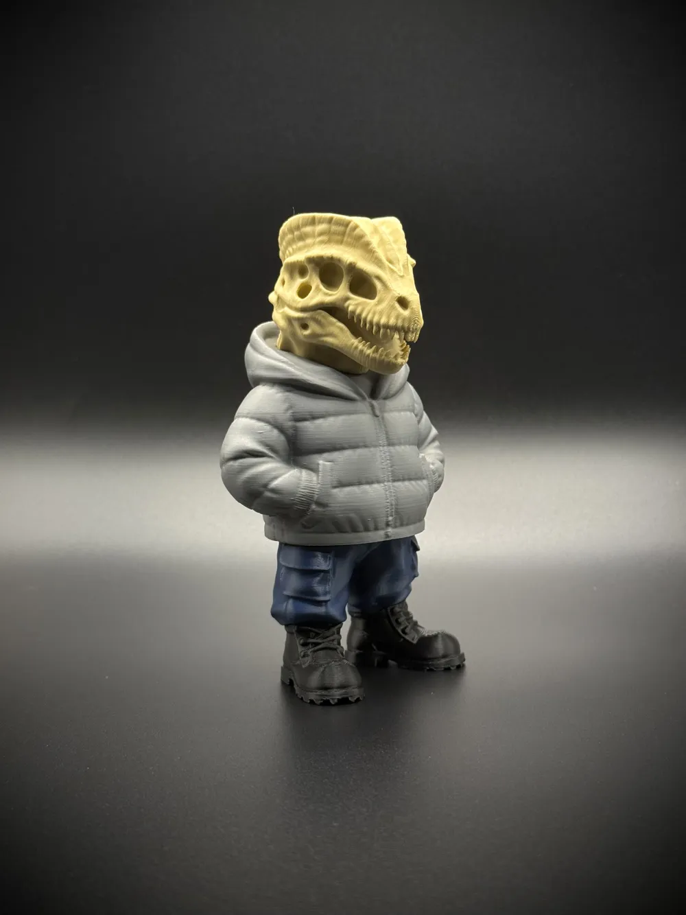 Urbaner Dilophosaurus - Dino-Freunde Figurenkollektion – Kostenloses 3D ...