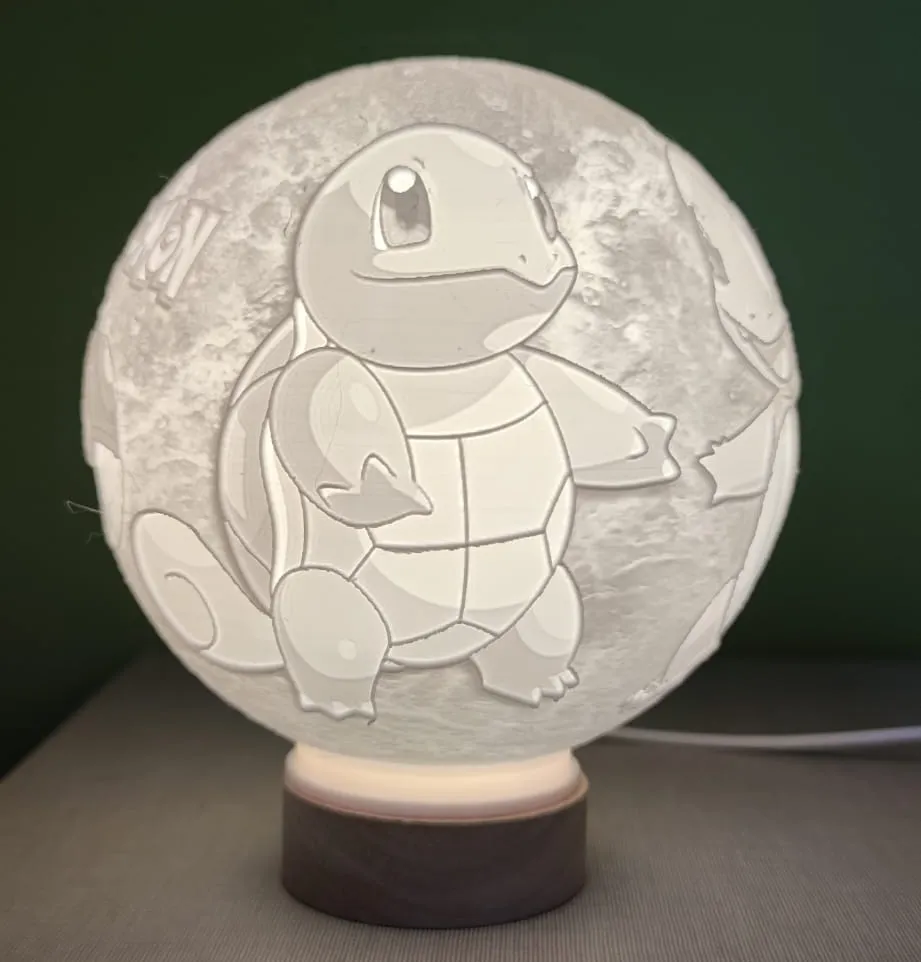 Lithophane Sphere of Pokemon by Litolunar - MakerWorld