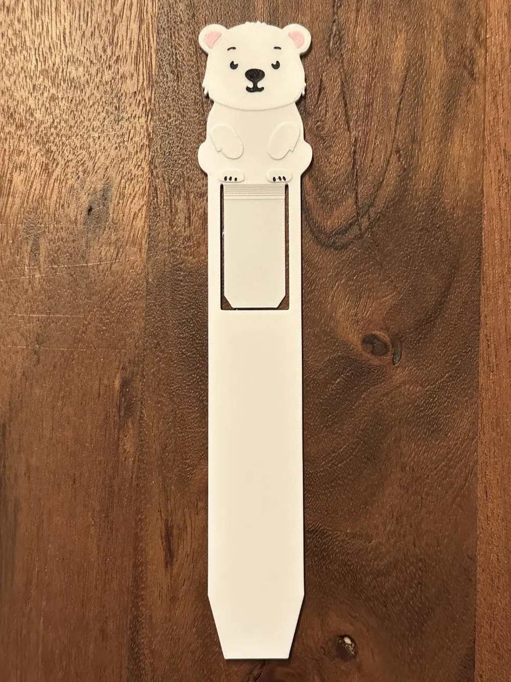 Polar Bear Bookmark by Jared Fenster - MakerWorld