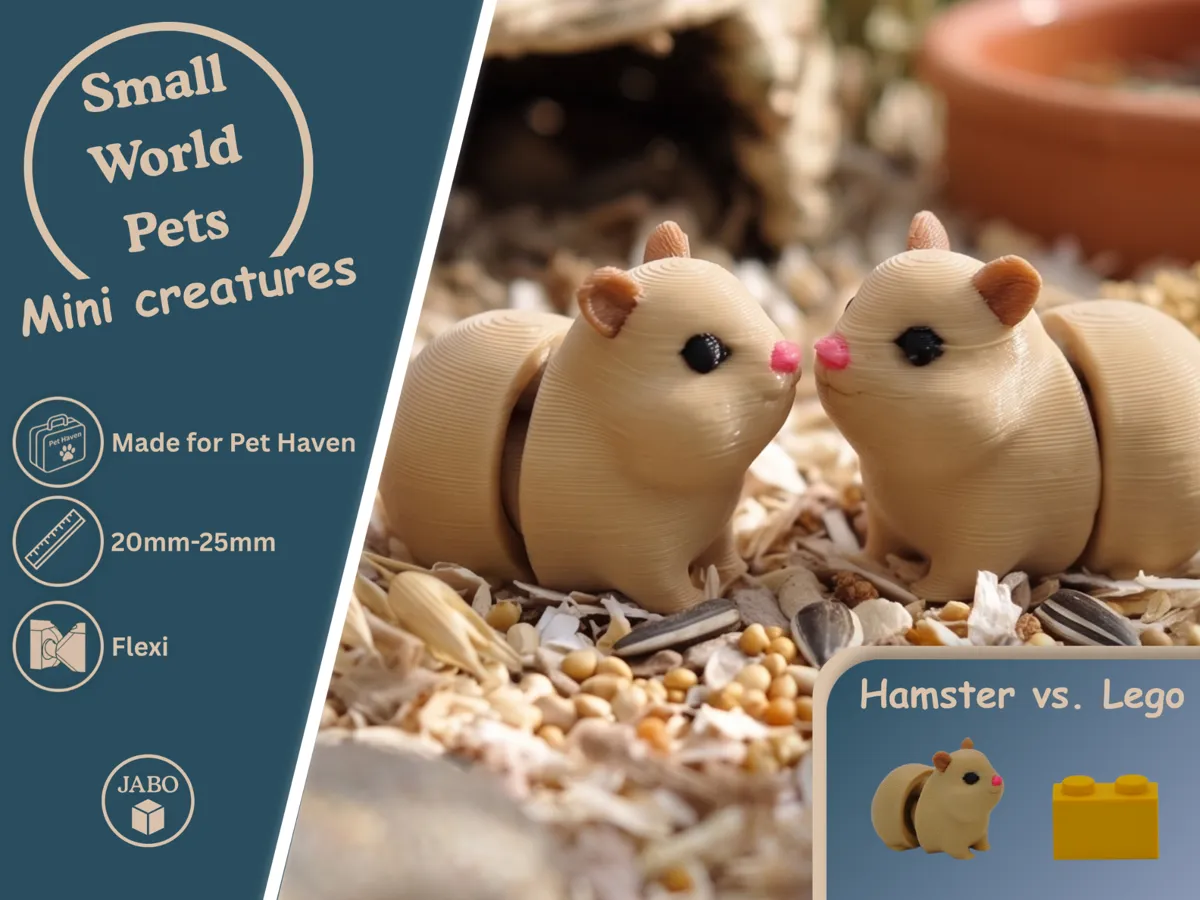 Hamster Mini Flexi - Free 3D Print Model - MakerWorld