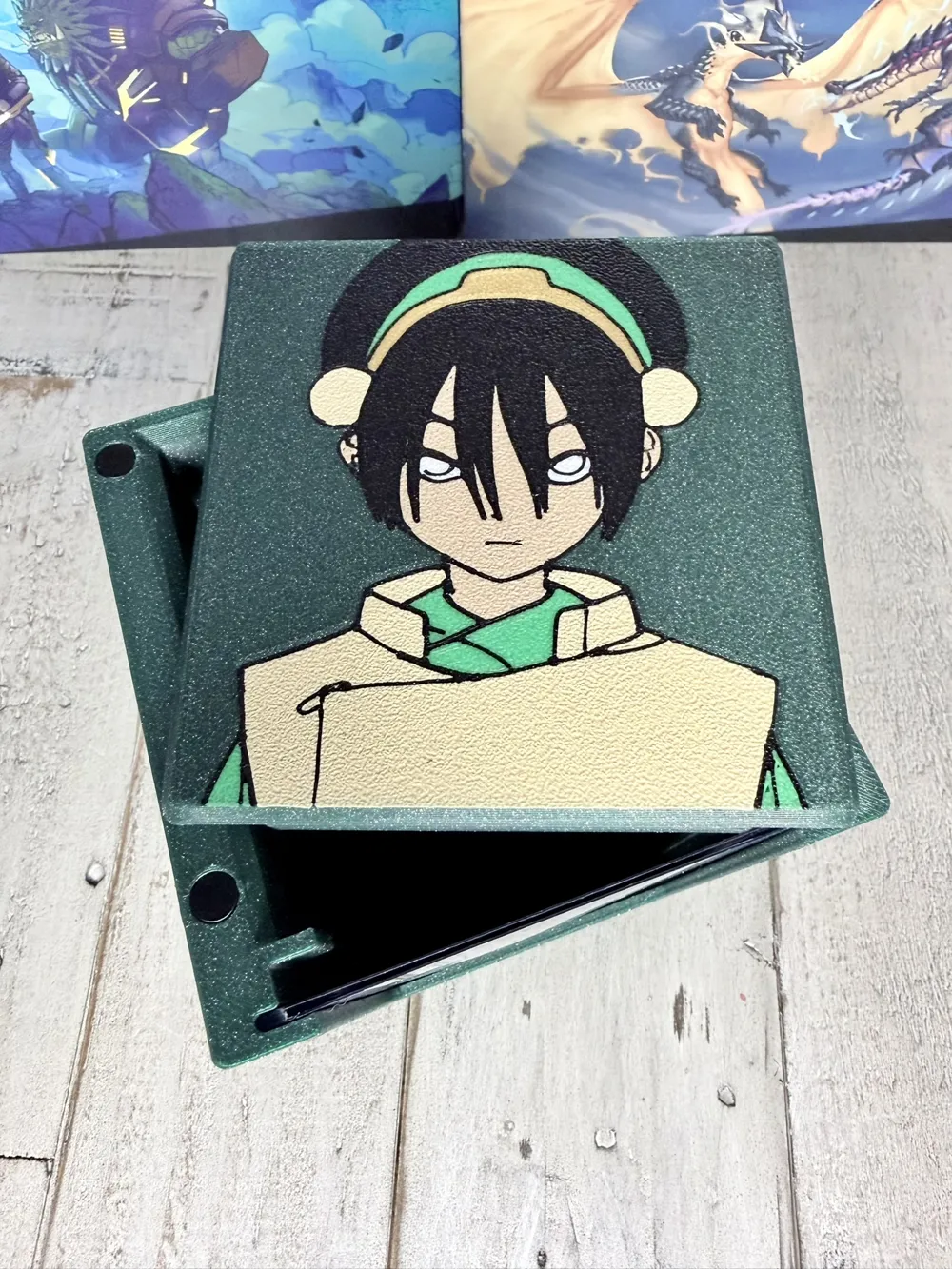 MTG EDH Commander Deck Box - ATLA - Toph - Free 3D Print Model - MakerWorld