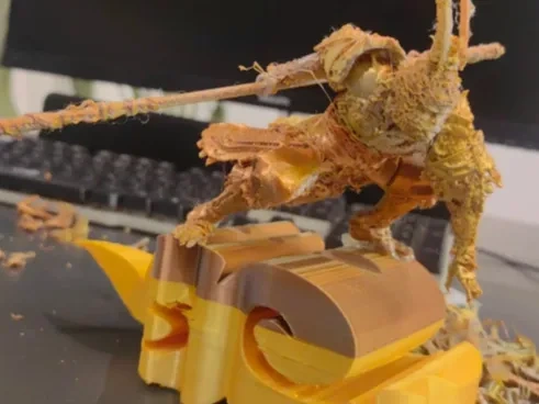 Black Myth Monkey King Stand Nimbus Cloud by diy的大大 - MakerWorld