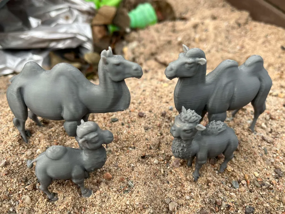 Bactrian camel by Ainon3Dprint - MakerWorld