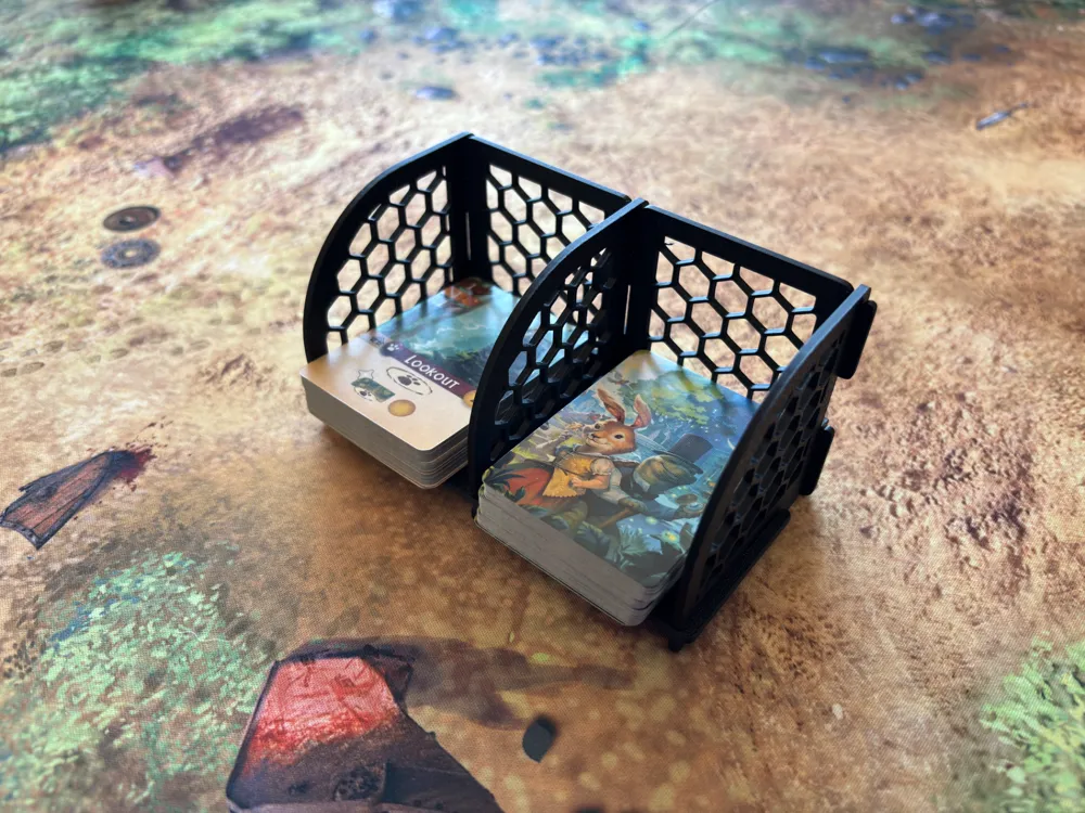 Card draw/discard double tray kit Mini Euro/USA by Patricktb3D ...