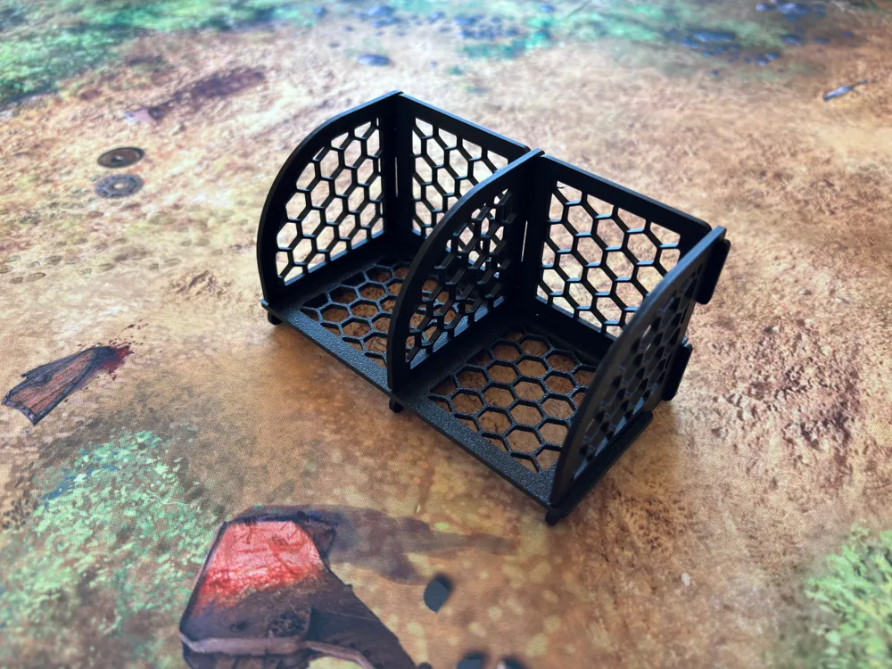 Card draw/discard double tray kit Mini Euro/USA by Patricktb3D ...