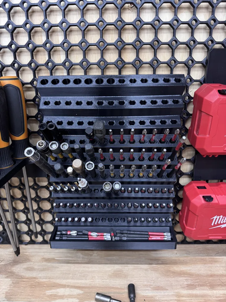 HEX Bit Multiboard Multiconnect Organizer EXTENSIO - Free 3D Print ...